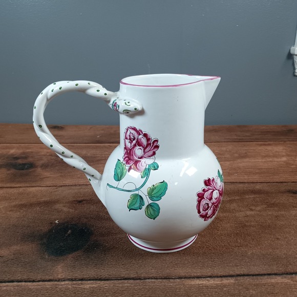Tiffany & Co. | Dining | Tiffany Co Strasbourg Flowers Pitcher Portugal ...